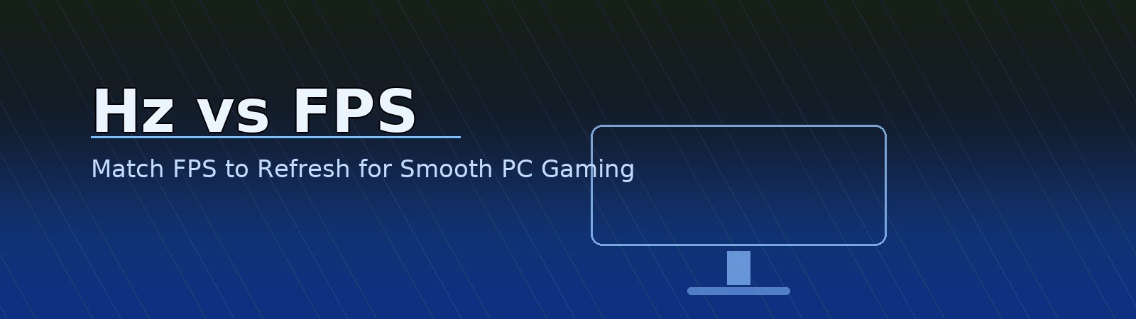 Hz vs FPS: What Actually Matters for Gaming